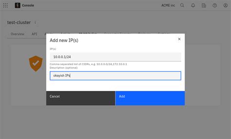 Manage Ip Allowlists Camunda 8 Docs