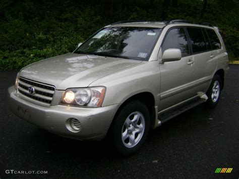 2001 Vintage Gold Metallic Toyota Highlander 38342440 Photo 10
