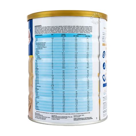 Glucerna Nutrition Label Home Alqu