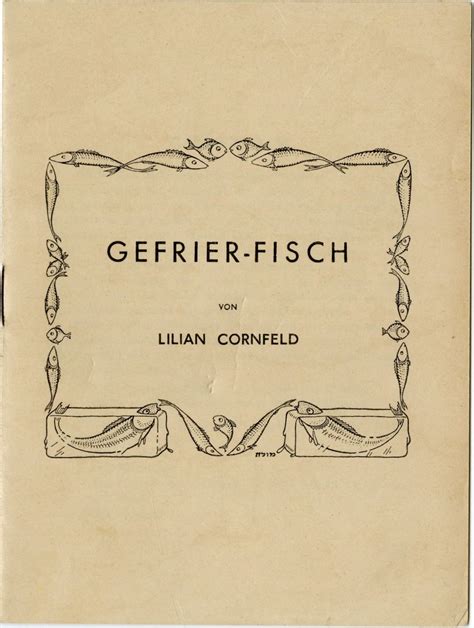 Lillian Cornfeld An Early Recipe For Making Fish Stews The 1920s