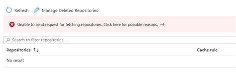 Could Not Connect To The Remote Container Registry Microsoft Qanda
