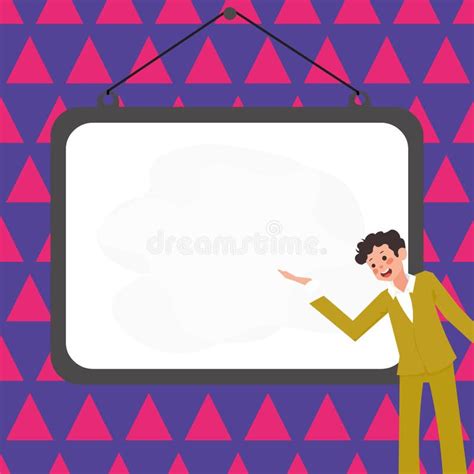 Instructor Drawing Pointing Stick On Empty Whiteboard While Holding Cup Professor Holding