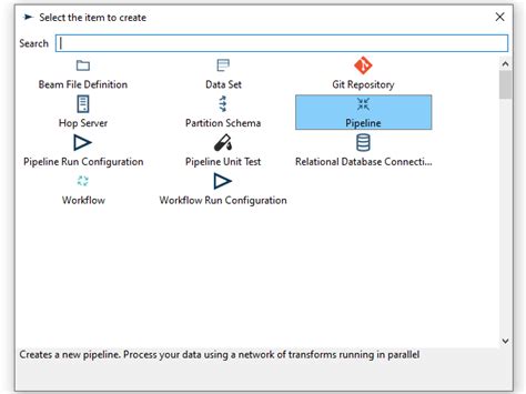 Create A Pipeline Apache Hop