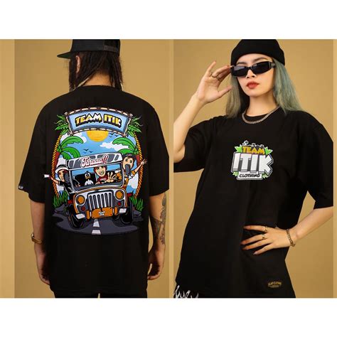 Line V2 T Shirt Team Itik Clothing Shopee Philippines