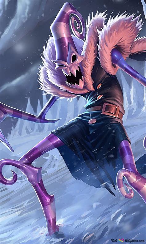 Dark Candy Fiddlesticks Splash Art League Of Legends Lol 4k Wallpaper Download