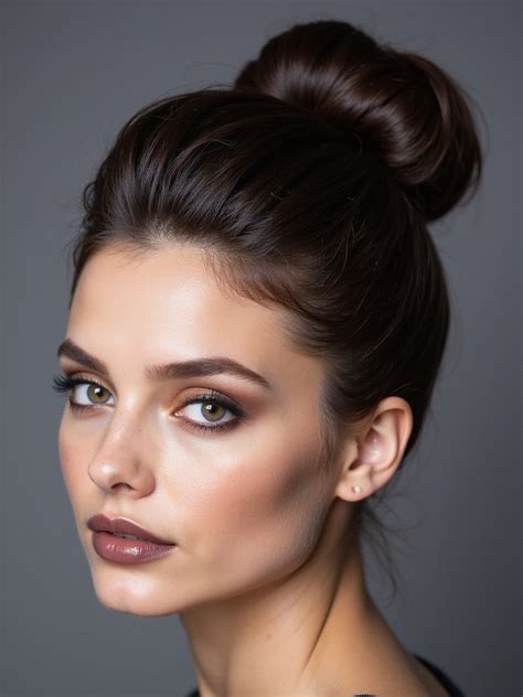 29 Sleek Bun Hairstyles Starting Sharp And Settling Soft