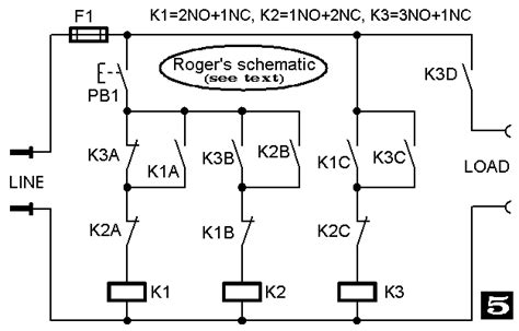 Emil MATEI On Off Switch Using 3 Relays Fifteen Versions Emil MATEI