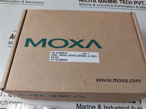 Moxa Nport 5410 Serial Device Server 4 Port Rs 232 Aeliya Marine