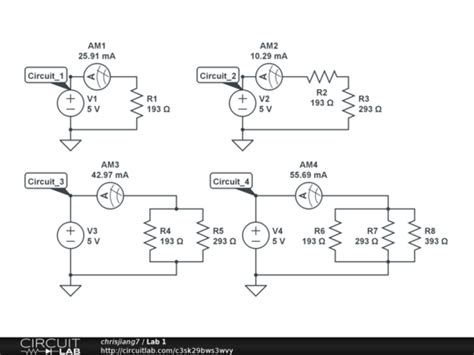 Lab 1 CircuitLab
