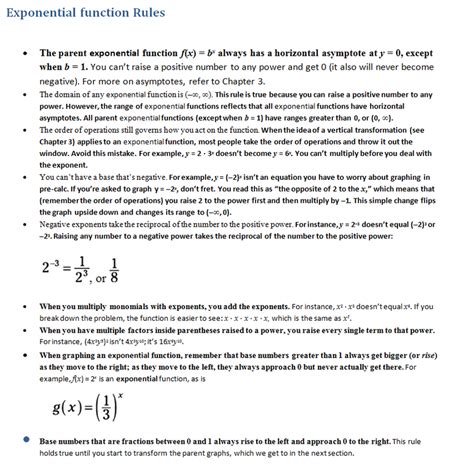 Exponential And Logarithmetic Relations Algebra2