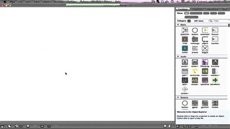 maxmsp tutorial italiano i presentazione youtube
