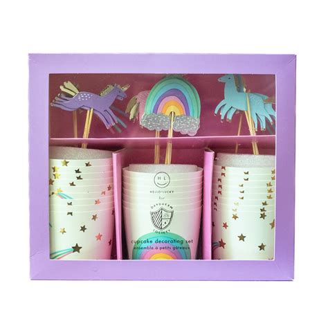 Magical Unicorn Cupcake Decorating Set Jollity And Co