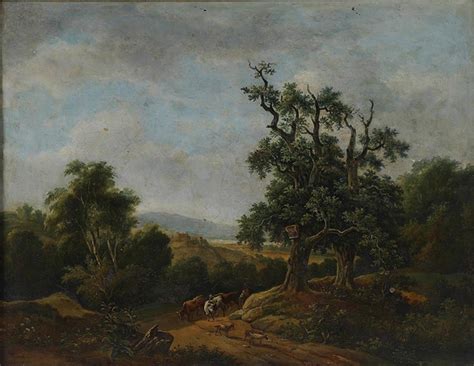 Weite Landschaft Mit Hirte Und Heimkehrender Herde Von Joseph Altmann Auf Artnet