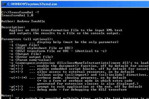 TransformXML A Command Line Utility To Apply XSL Transforms CodeProject