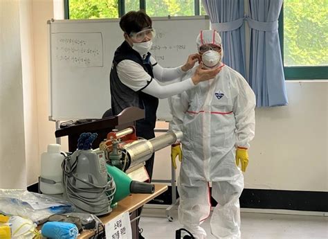 마을청소소독사업 화수정원마을관리사회적협동조합