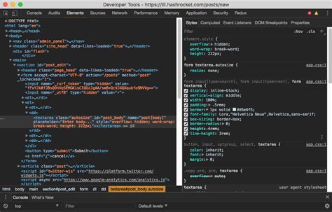 Chrome Devtools Aka Inspector Dark Mode Today I Learned