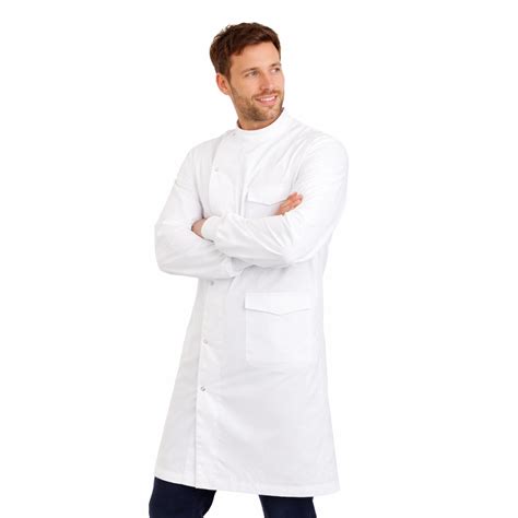 Hl01 Howie Lab Coat Unisex Professional Durable And Protective