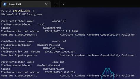 windows treiber via powershell installieren windows server core ugg