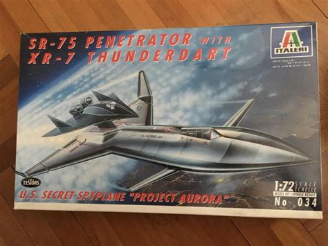 Italeri Sr 75 Penetrator With Xr 7 Thunderdart