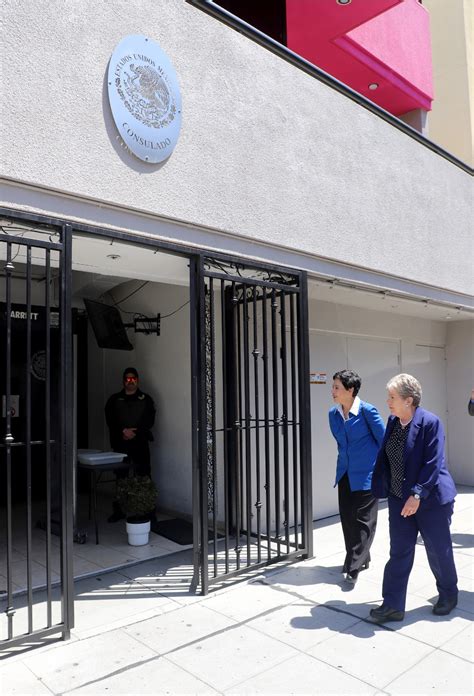 Alicia Bárcena Realiza Visita De Trabajo Tijuana San Diego Secretaría De Medio Ambiente Y