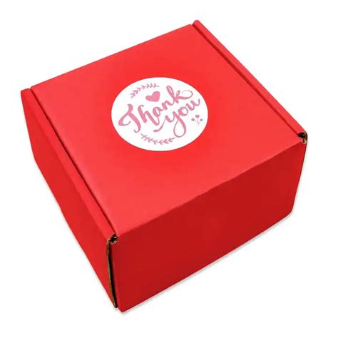 Red Mailer Box Dear Boxes