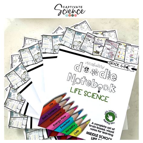 Life Science Doodle Workbook Captivate Science