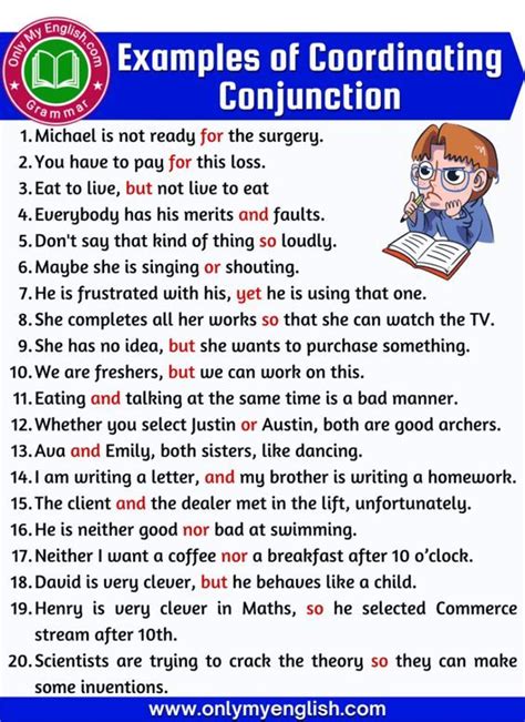 30 Examples Of Conjunction 30 Examples Of Conjunction
