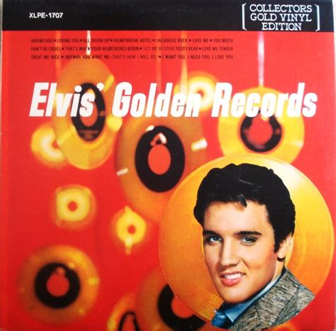 Elvis Presley Elvis Golden Records Vinyl Gold Lp Compilation