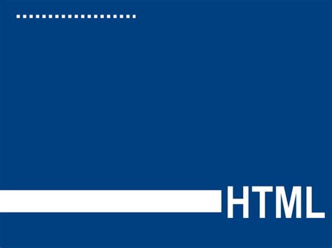 html hyper text markup language ppt