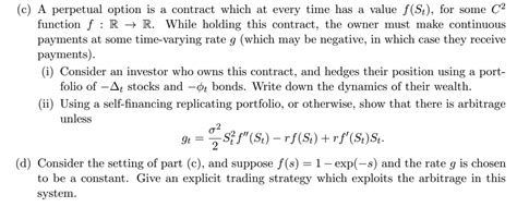 Partial Differential Equations Constructing Trading Strategy When