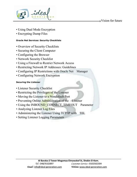 Oracle 11g Database Security Pdf