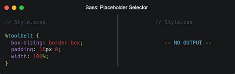 📎 Sass Placeholder Selector Akram Ashraf