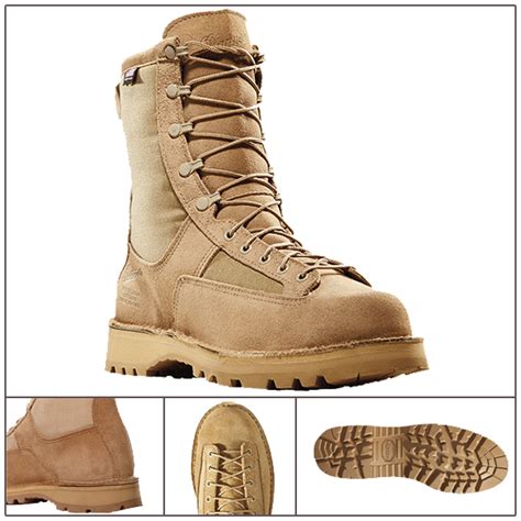 Danner Desert Acadia Hot Steel Toe Military Boots