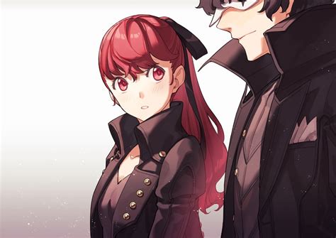 Amamiya Ren And Yoshizawa Kasumi Persona And 2 More Drawn By Tsubsa