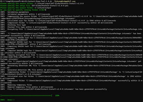 Intune Win32 Packaging Thedxt