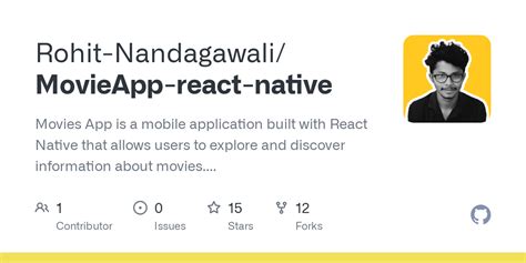 Github Rohit Nandagawalimovieapp React Native Movies App Is A Mobile Application Built With
