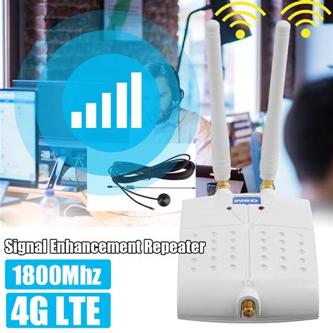 New MHz GSM Signal Booster International LTE G WiFi Router Signal Amplifier Repeater For