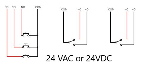 Monitoring If Buttons Pressed On 24vac24vdc Circuits General