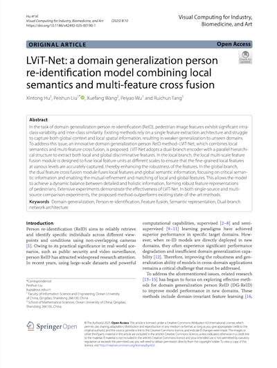 Lvit Net A Domain Generalization Person Re Identification Model Combining Local Semantics And