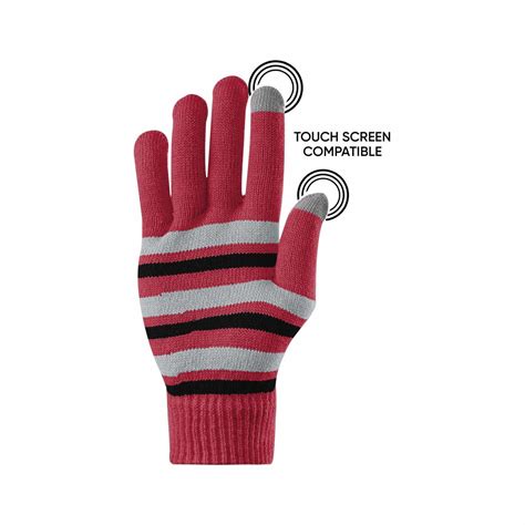 Alabama Crimson Tide Ncaa College Team Logo Stretch Gloves