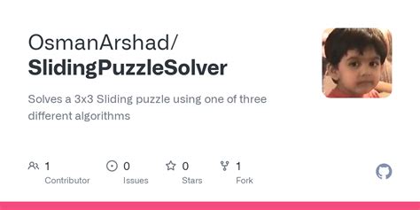 GitHub OsmanArshad SlidingPuzzleSolver Solves A X Sliding Puzzle Using One Of Three