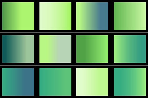 Gradient Swatches Palette Free 10468864 Vector Art At Vecteezy