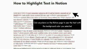 How To Highlight Text In Notion The Easiest Guide How To Highlight Text In Notion The Easiest Guide