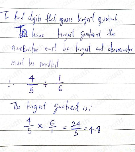 solved selecting among the digits 1 through 6 and repeating none of