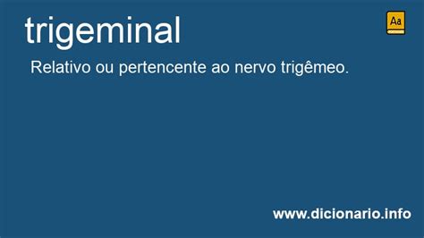 Significado De Trigeminal