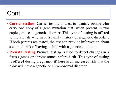 Genetictesting 210707072611 Pdf Powerpoint Ppt