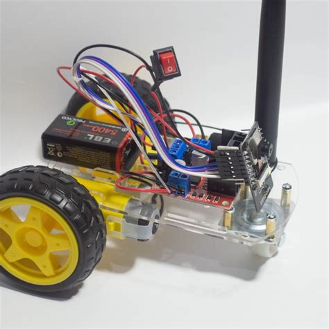 Carrito Robot Con Camara Esp 32 Wifi