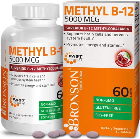 Best Vitamin B12 Methylcobalamin 5000 Mcg Your Best Life