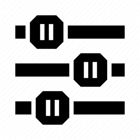 Equalizer Volume Sound Music Setting Control Adjuster Icon Download On Iconfinder