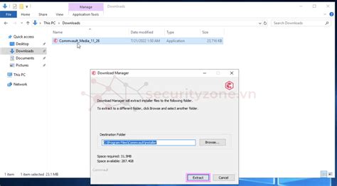Commvault Commvault Series Lab Network System Security